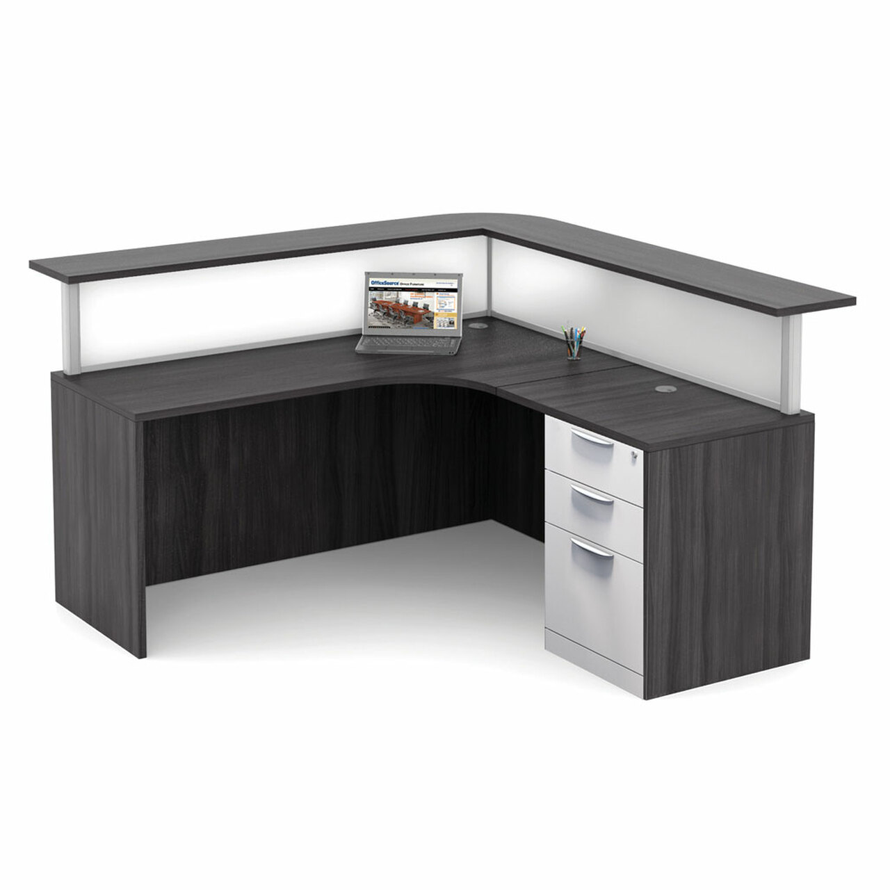 Laminate Collection Reception Station Typical | Mammoth Office Furniture