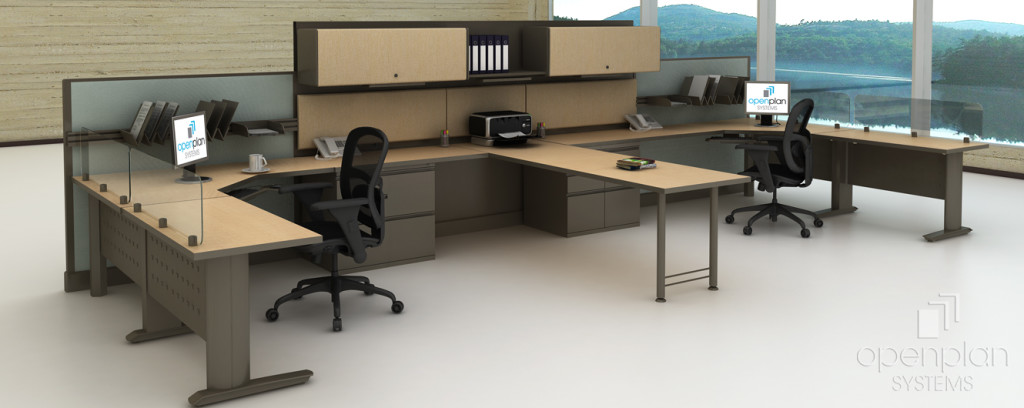 OPS2 Panel System Workstations - Mammoth Office Furniture