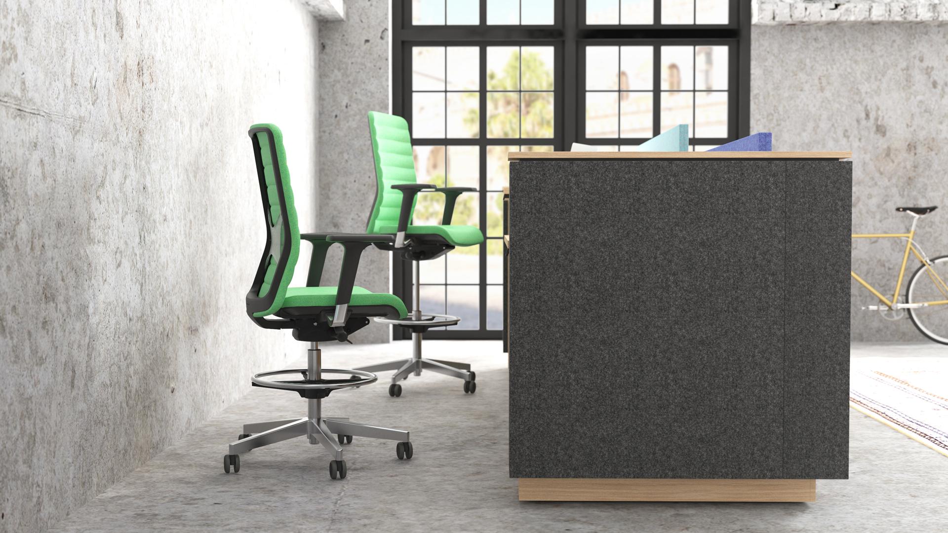 Narbutas Wind High Swivel Task Chair | Mammoth Office Furniture